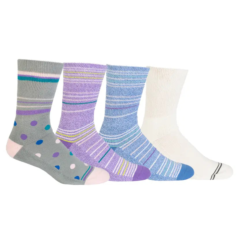 4-Pack Diabetic Socks - Light Color Bundle – Dr. Segal's