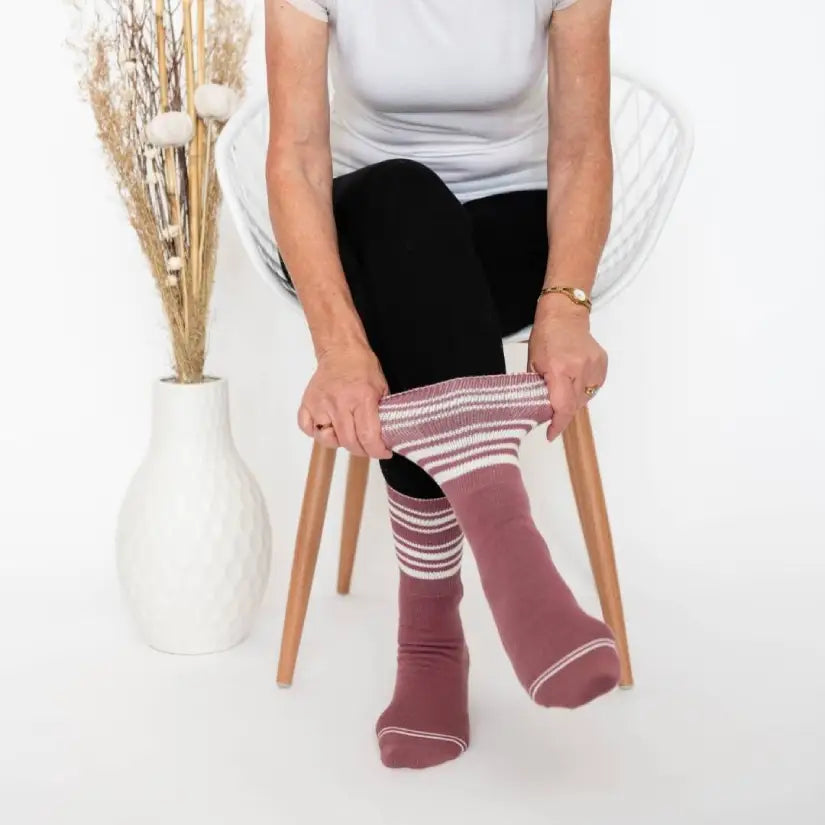 4-Pack Diabetic Socks - Rose Color Bundle – Dr. Segal's